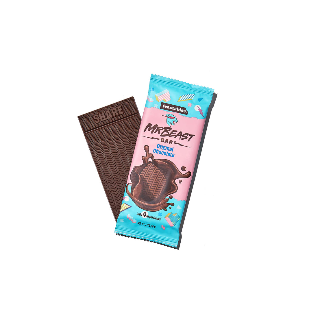 Feastables Mr Beast Original Chocolate Bar, 60g – Mood Toronto